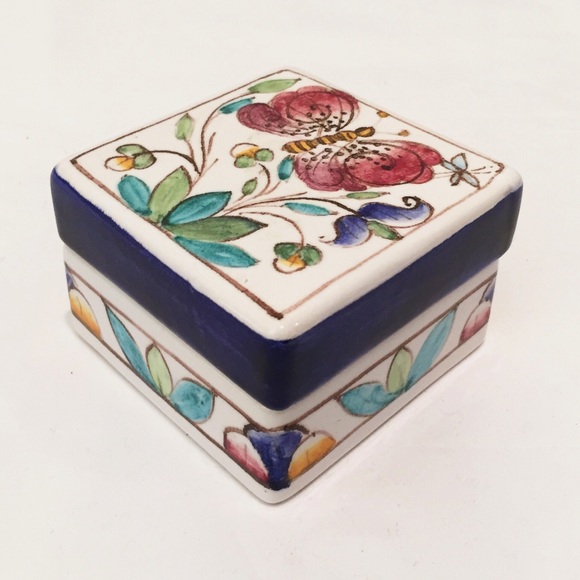 Cottura | Storage & Organization | Cottura Vintage Italian Hand Painted ...